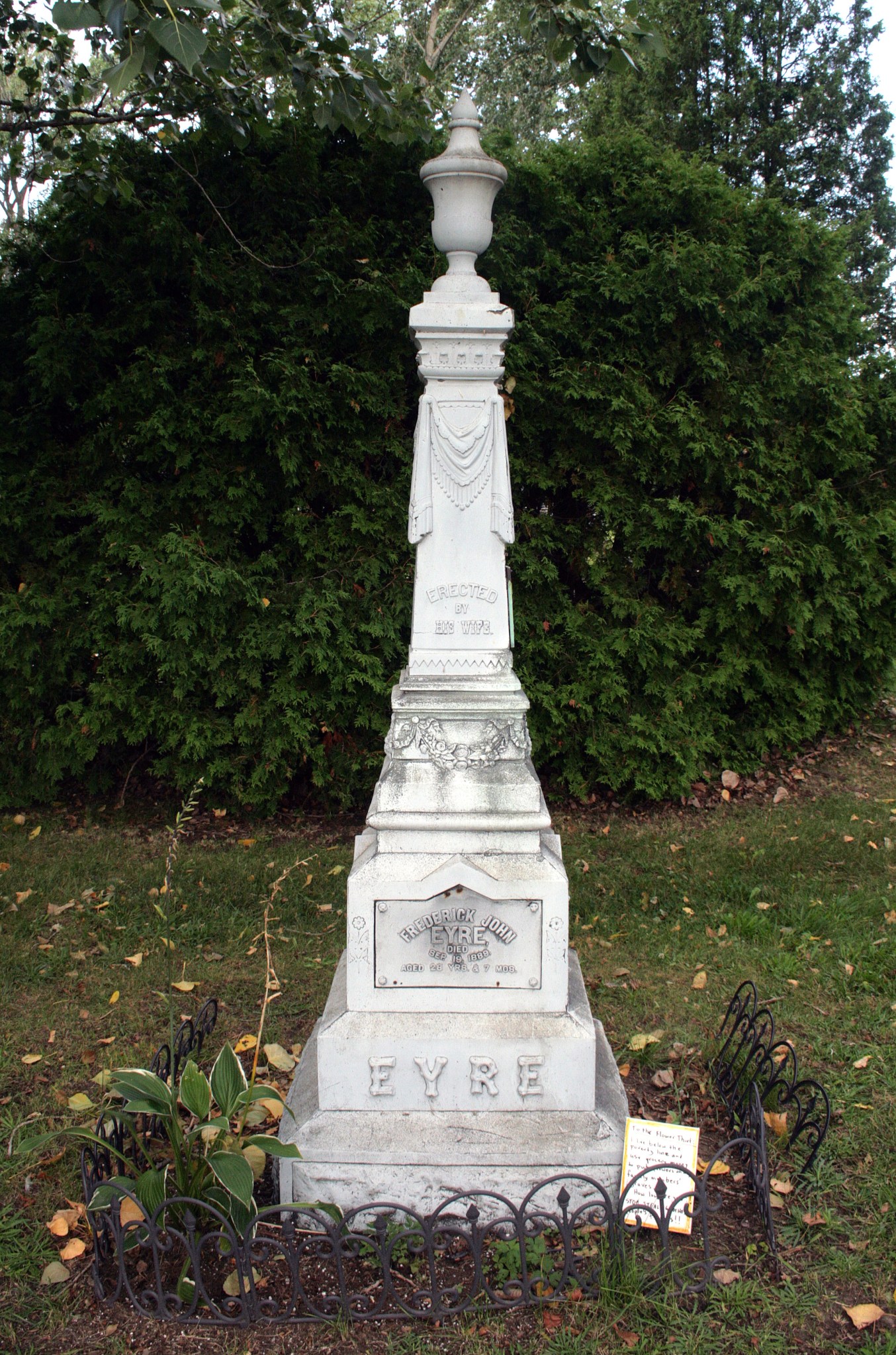 White bronze, also known as Zinkys – Cemetery Photography by Chantal ...