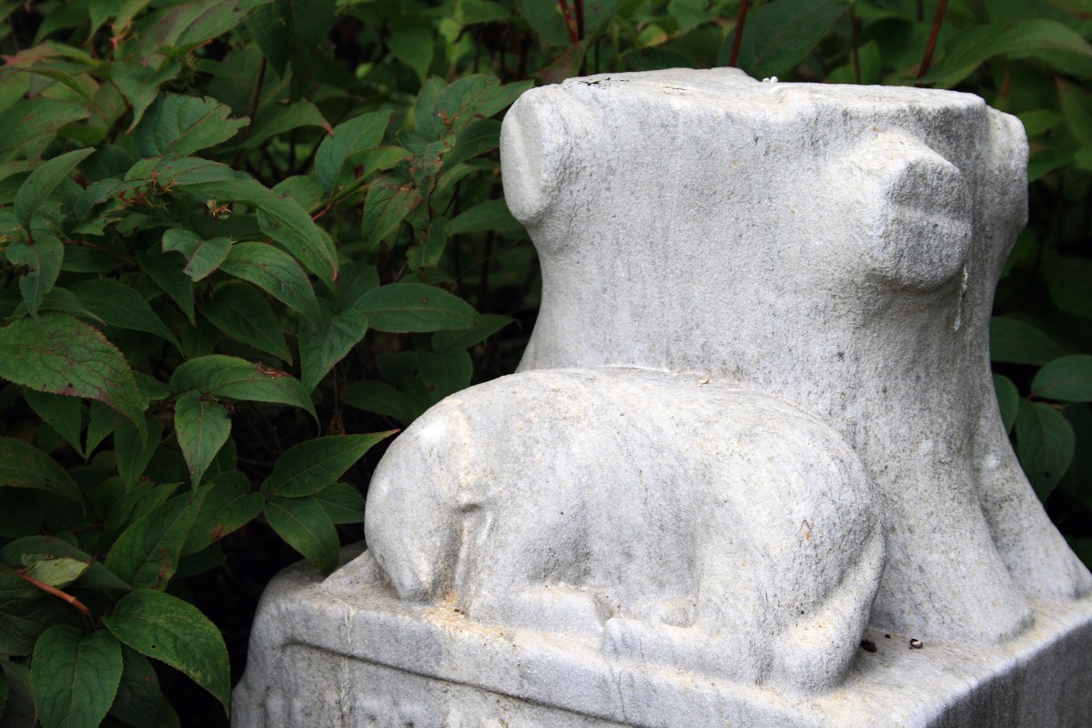 A Collection of Lambs – Cemetery Photography by Chantal Larochelle