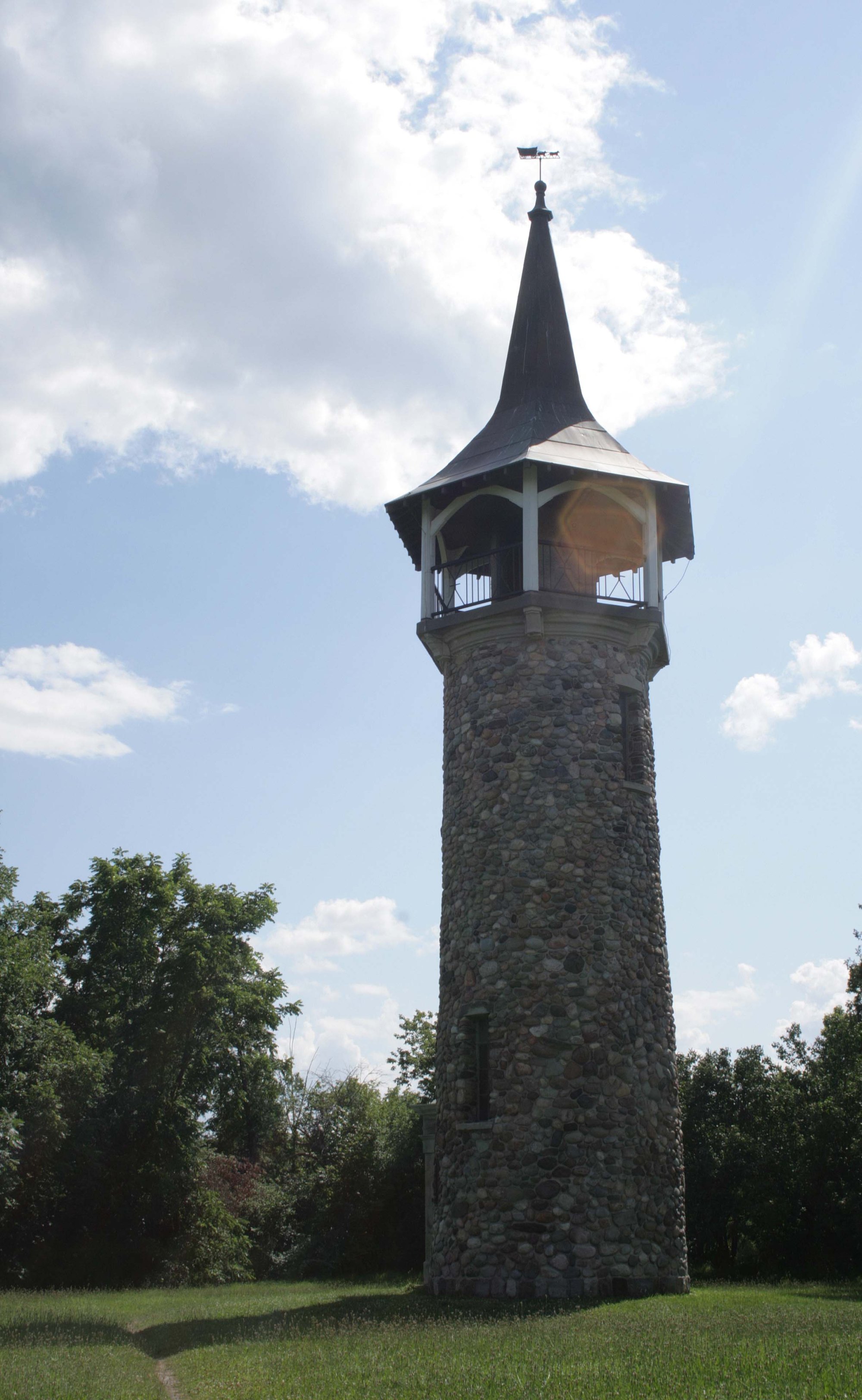 October Cemetery Stories: A Haunted Tower and a Pioneer Cemetery ...